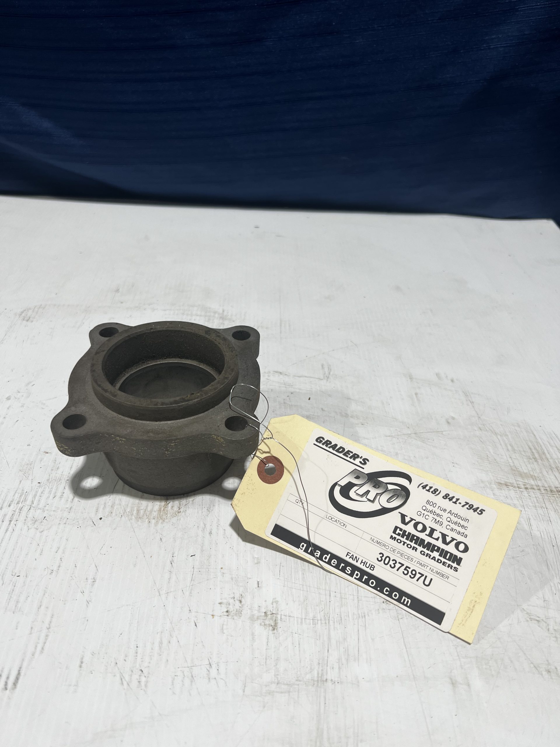 FAN HUB HOUSING | Grader's Pro